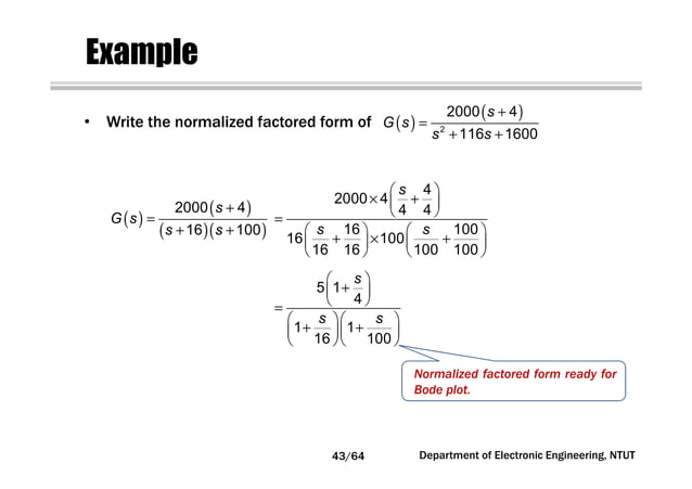 Circuit Network Analysis - [Chapter5] Transfer function, frequency response, and Bode plot | PDF