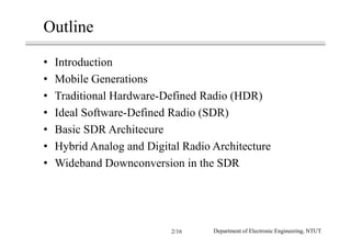 Multiband Transceivers - [Chapter 5] Software-Defined Radios | PDF