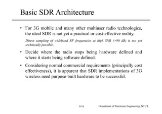 Multiband Transceivers - [Chapter 5] Software-Defined Radios | PDF