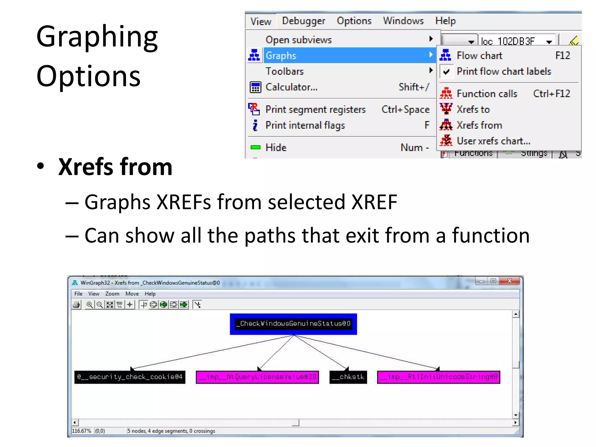 Practical Malware Analysis: Ch 5: IDA Pro | PPTX | Programming Languages | Computing