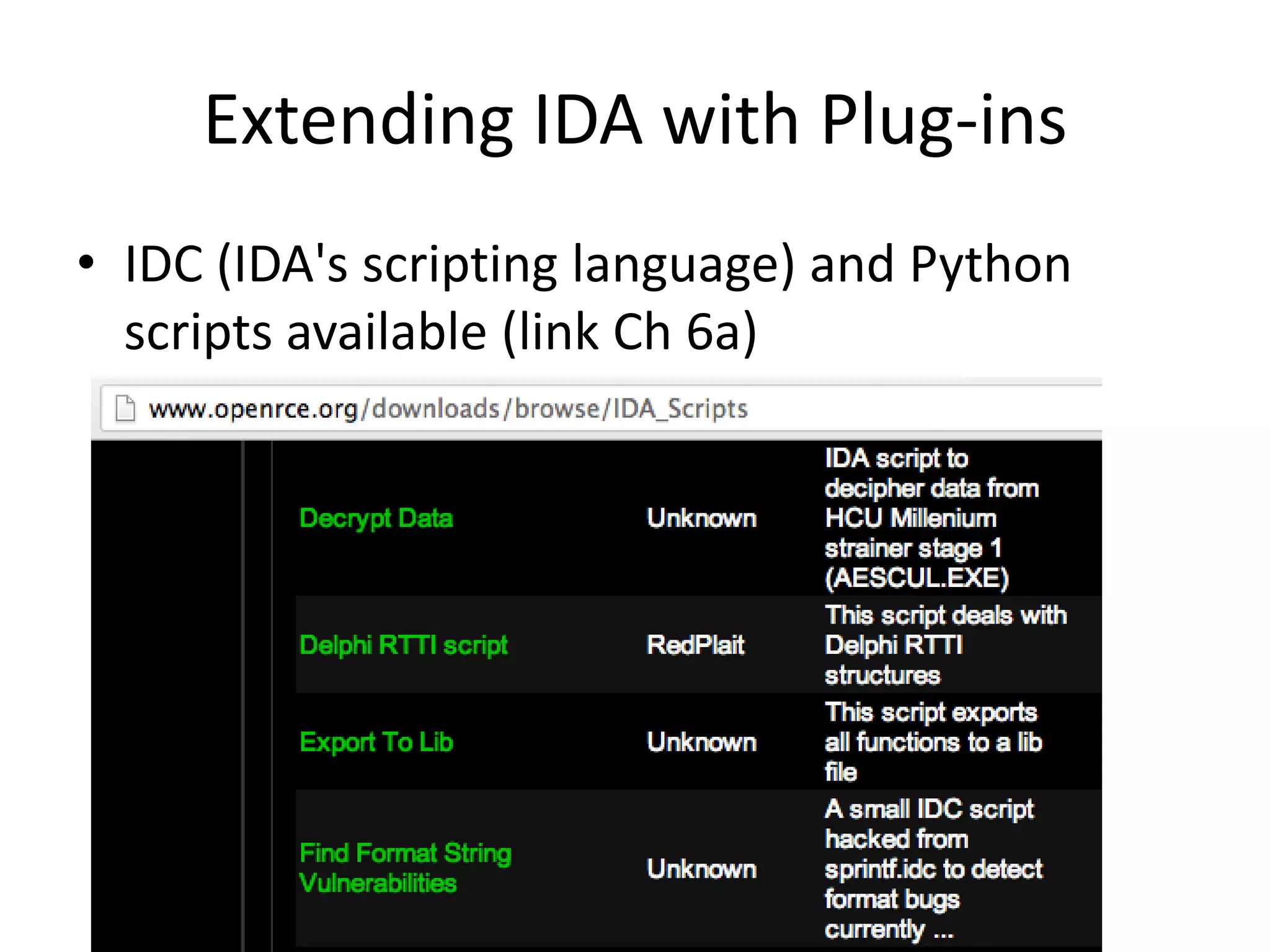 Practical Malware Analysis: Ch 5: IDA Pro | PPTX
