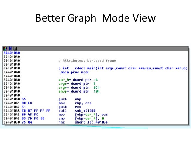 Practical Malware Analysis: Ch 5: IDA Pro