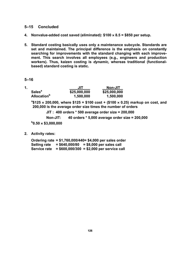 Chapter 5 Activity Based Management | PDF