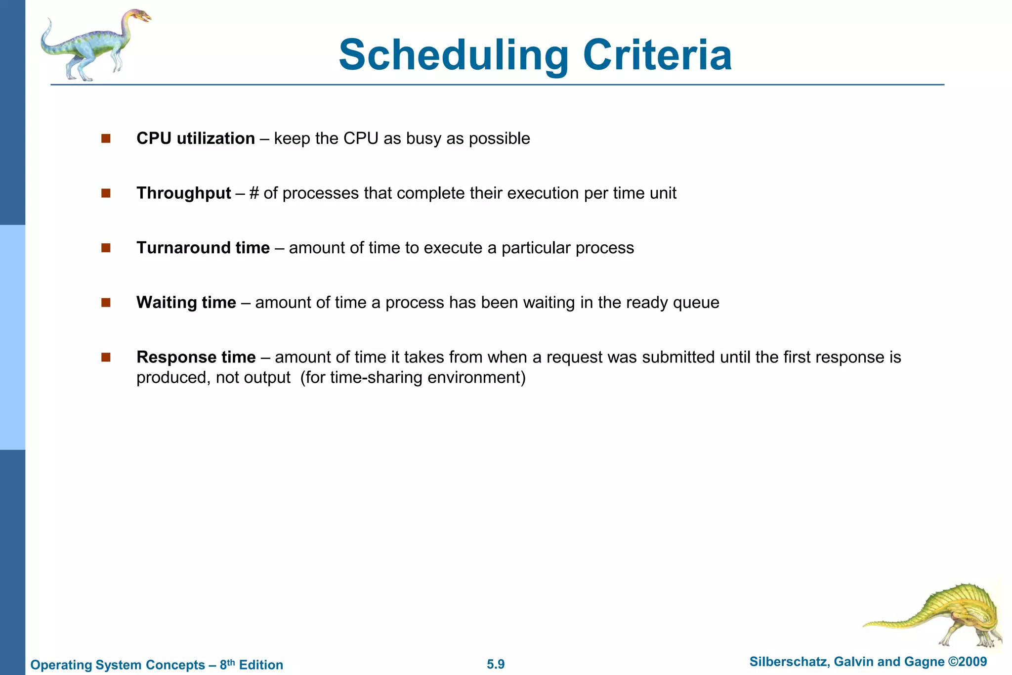 CPU scheduling ppt file | PPT
