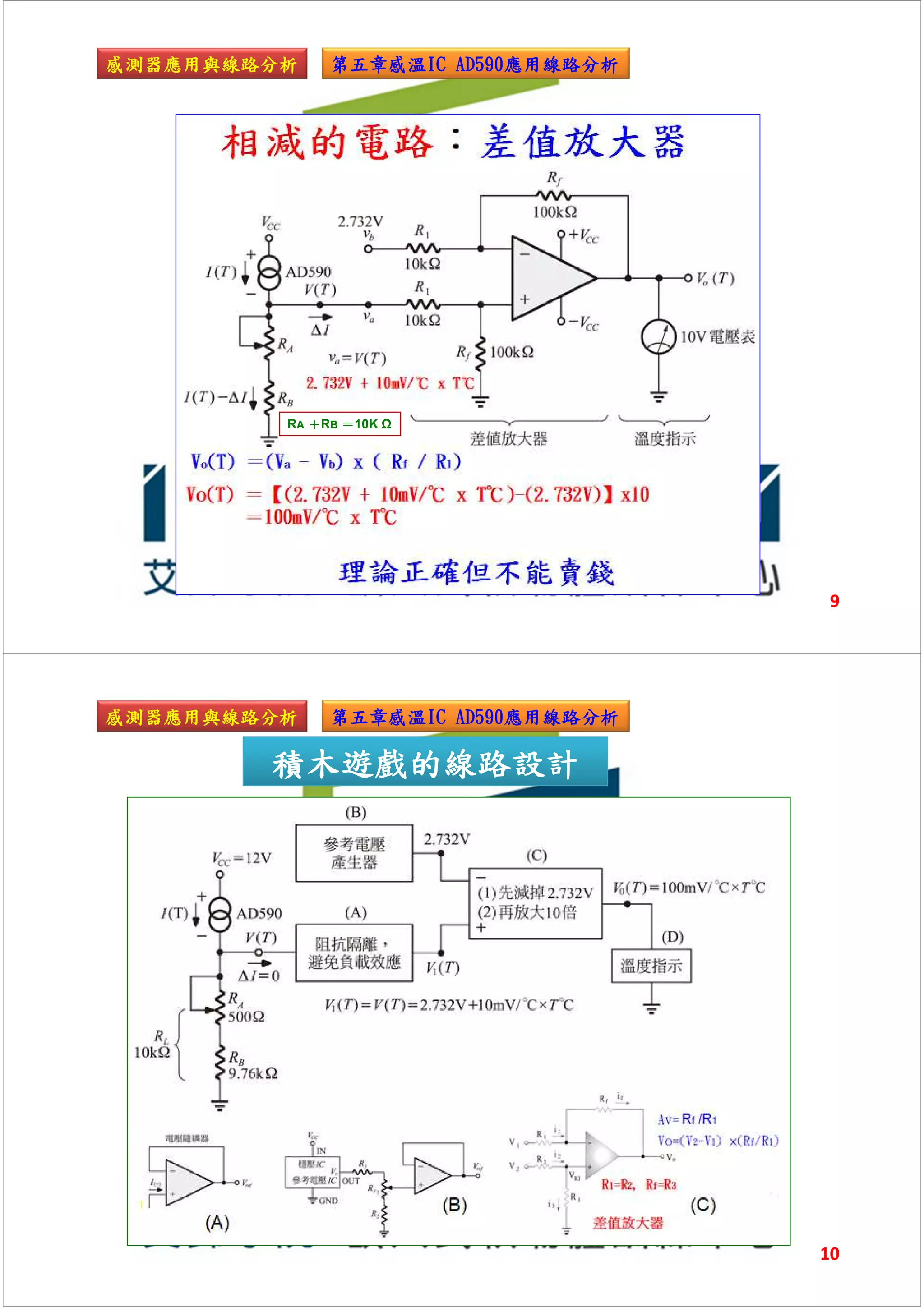 Ch5_感溫IC AD590應用線路分析 | PDF