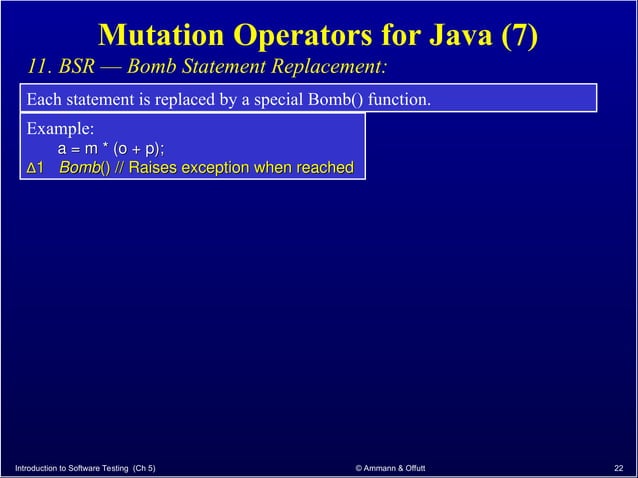 Software Testing Introduction Program Based Grammars Ppt