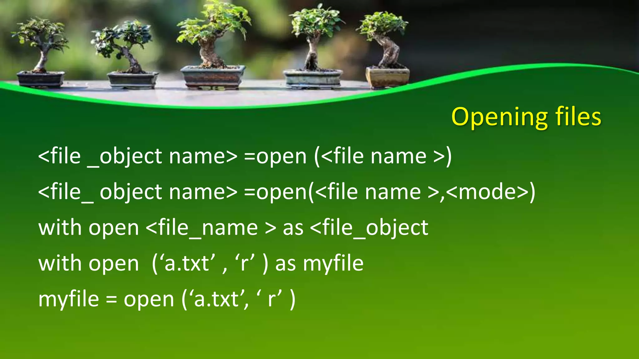 CBSE - Class 12 - Ch -5 -File Handling , access mode,CSV , Binary file ...
