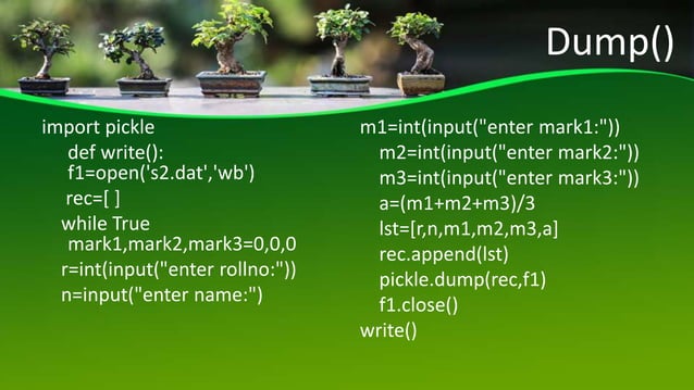 CBSE - Class 12 - Ch -5 -File Handling , access mode,CSV , Binary file | PPTX | Programming ...
