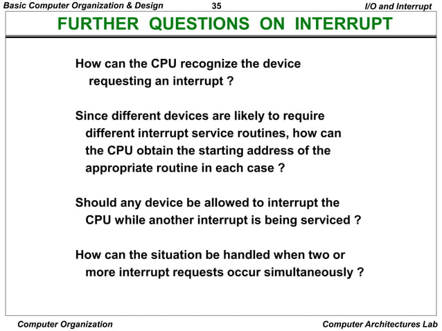 BASIC COMPUTER ORGANIZATION AND DESIGN | PPT | Operating Systems | Computer Software and ...