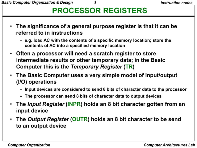 BASIC COMPUTER ORGANIZATION AND DESIGN | PPT | Operating Systems | Computer Software and ...