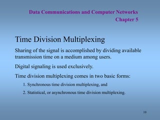 Multiplexing | PPT | Computer Networking | Computing