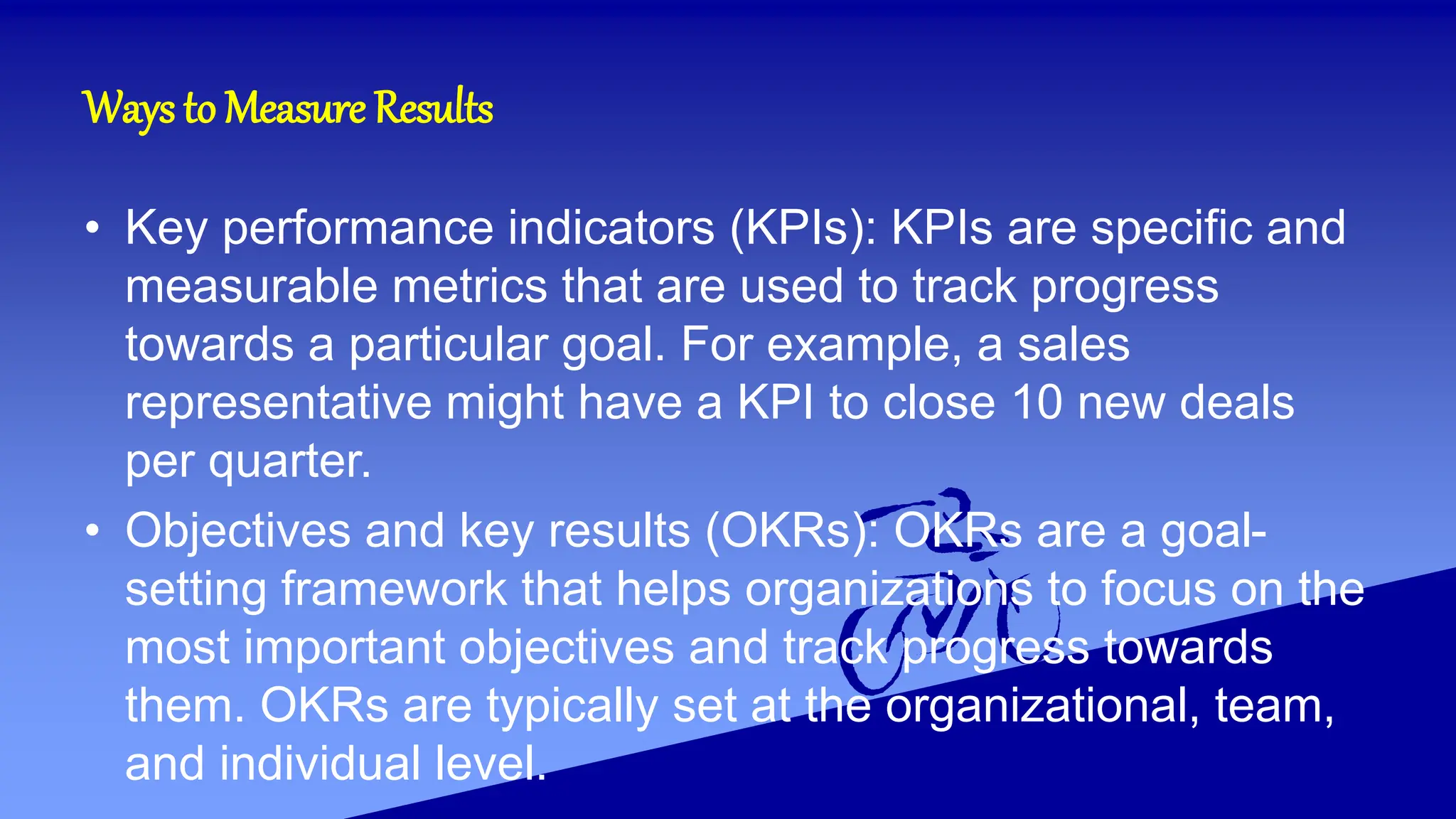 Measuring results and behaviors | PPTX