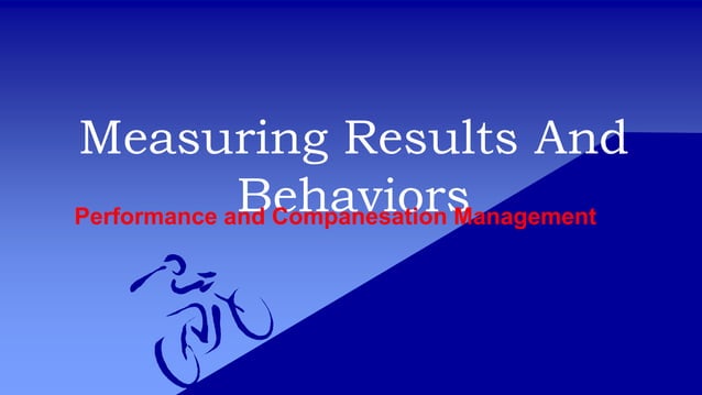 Measuring results and behaviors | PPTX
