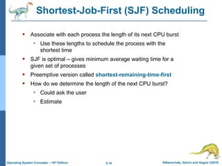 ch5.pptx CUP Scheduling and its details in OS | PPT