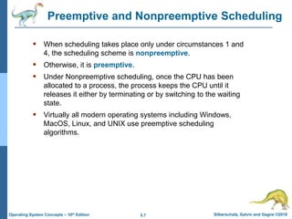ch5.pptx CUP Scheduling and its details in OS | PPT