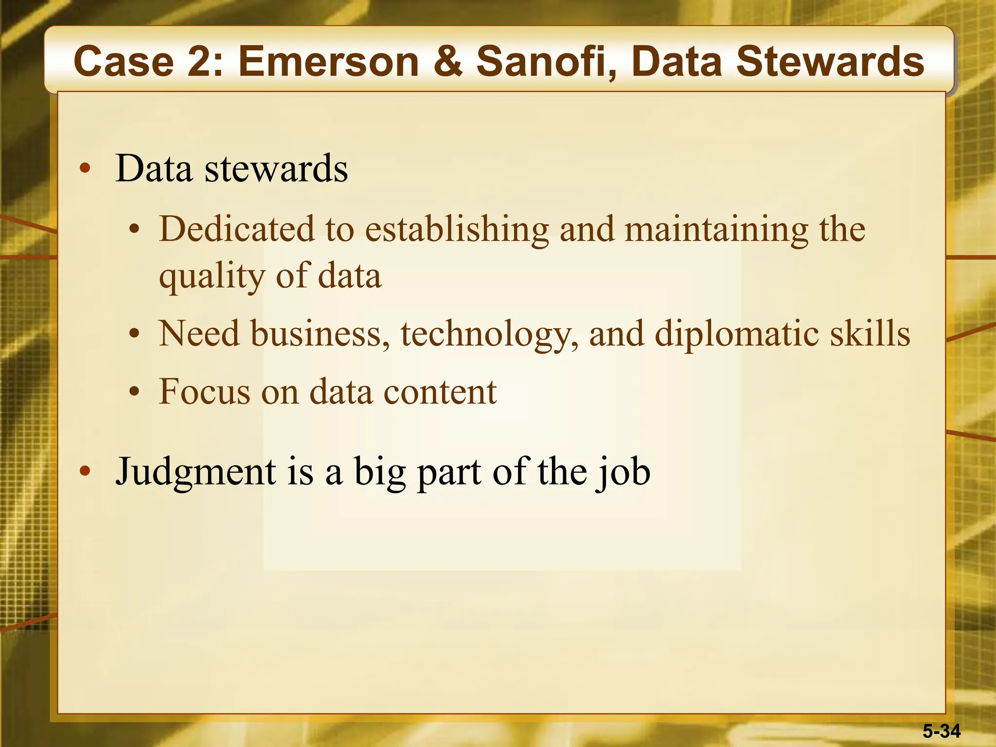 Ch 5 Data Resource Management Data Resource Management Ppt 4483
