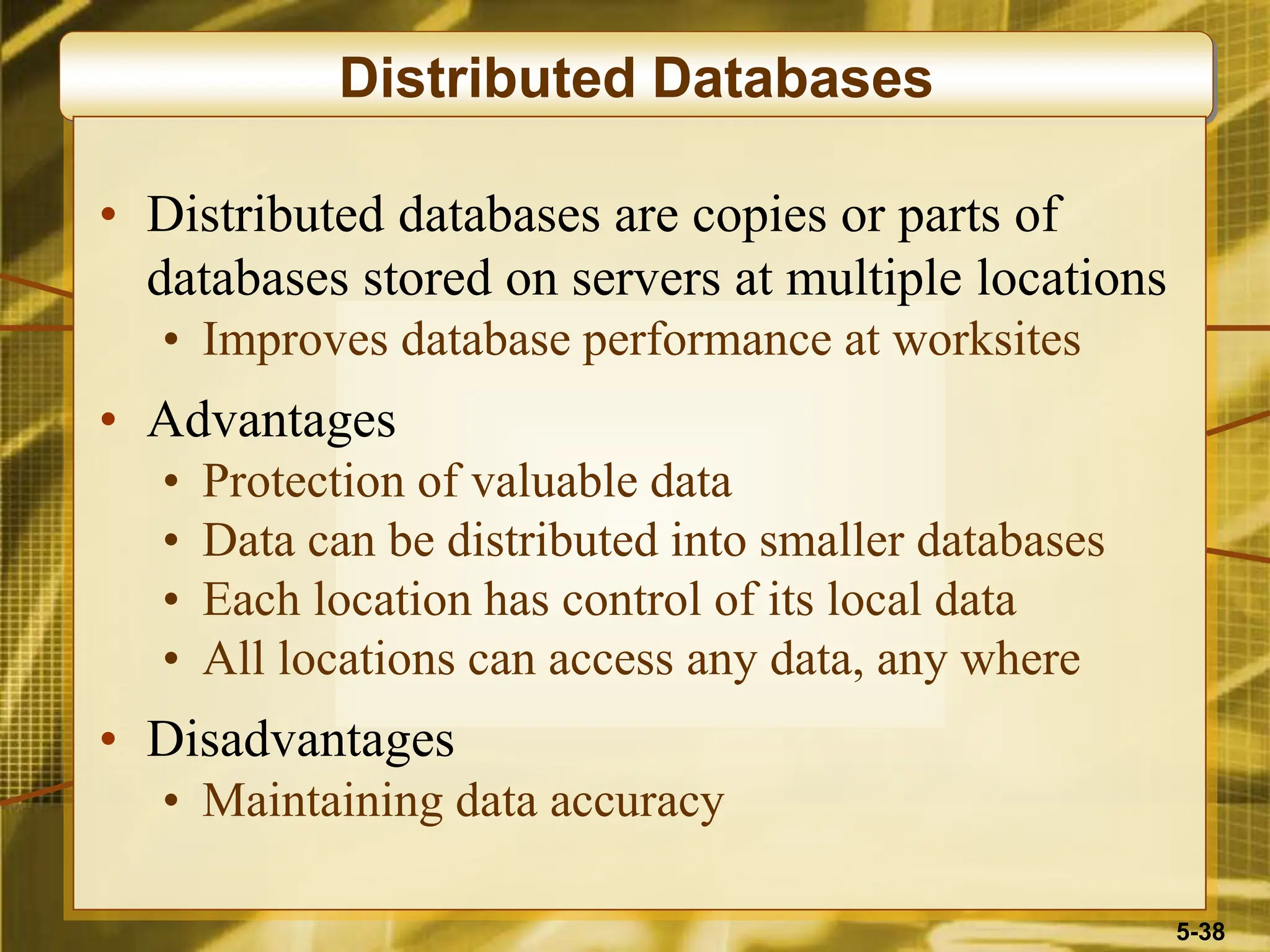 ch 5 Data Resource Management Data Resource Management .ppt