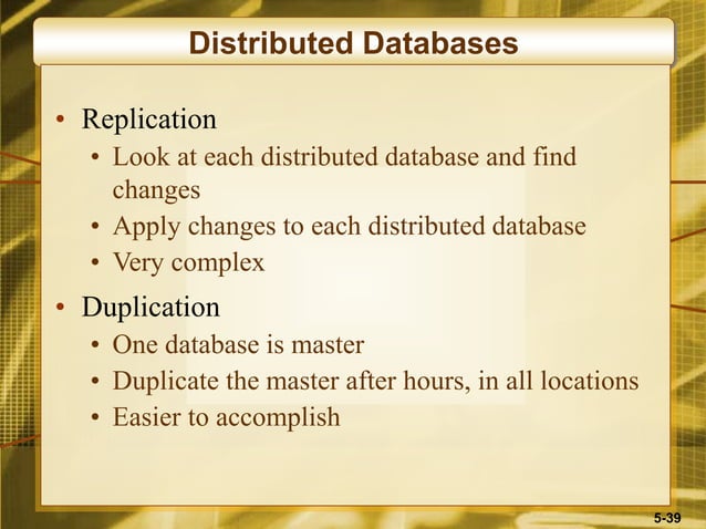 ch 5 Data Resource Management Data Resource Management .ppt