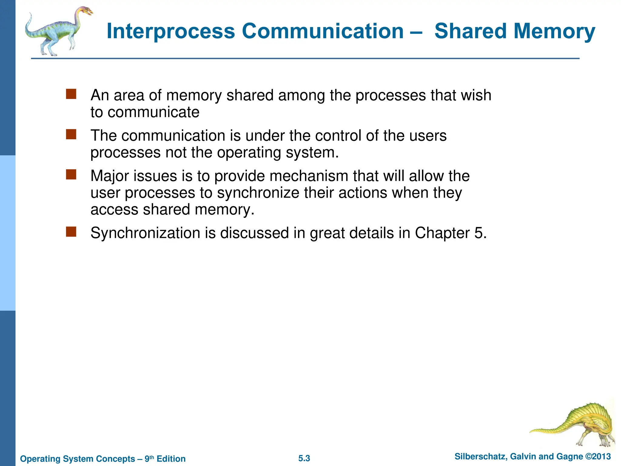 Process synchronization in operating systems | PPT