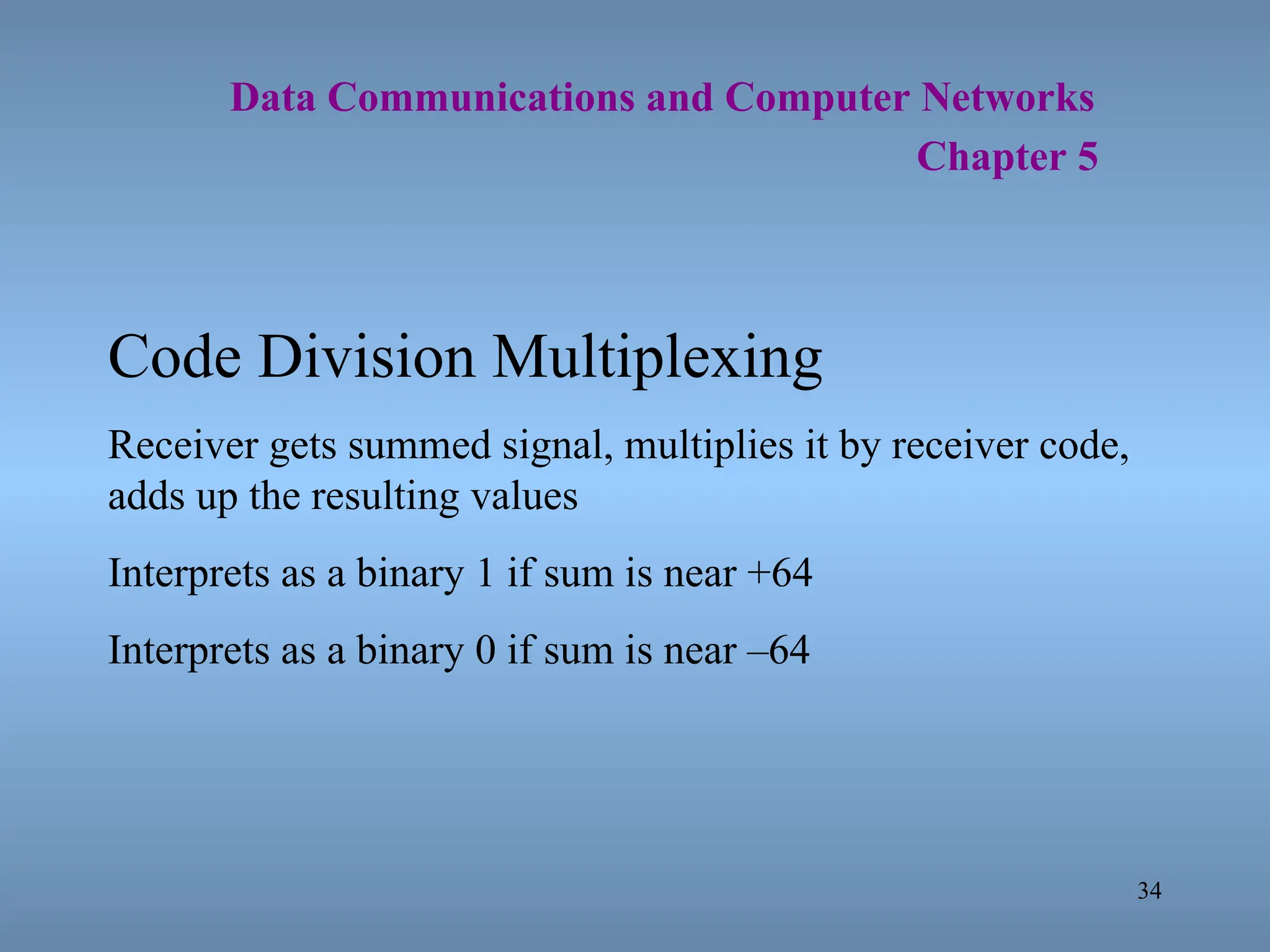 ch5 multiplexing theory and demultiplexing.ppt