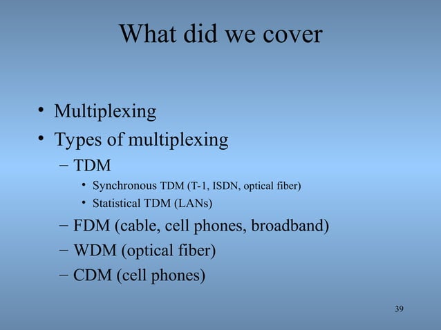 ch5 multiplexing theory and demultiplexing.ppt
