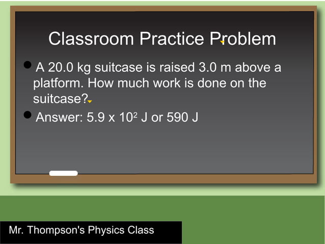 Ch5.Sec1.ppt the physical meaning of work | PPT