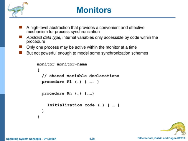 Operating System Process Synchronization Ppt 4524