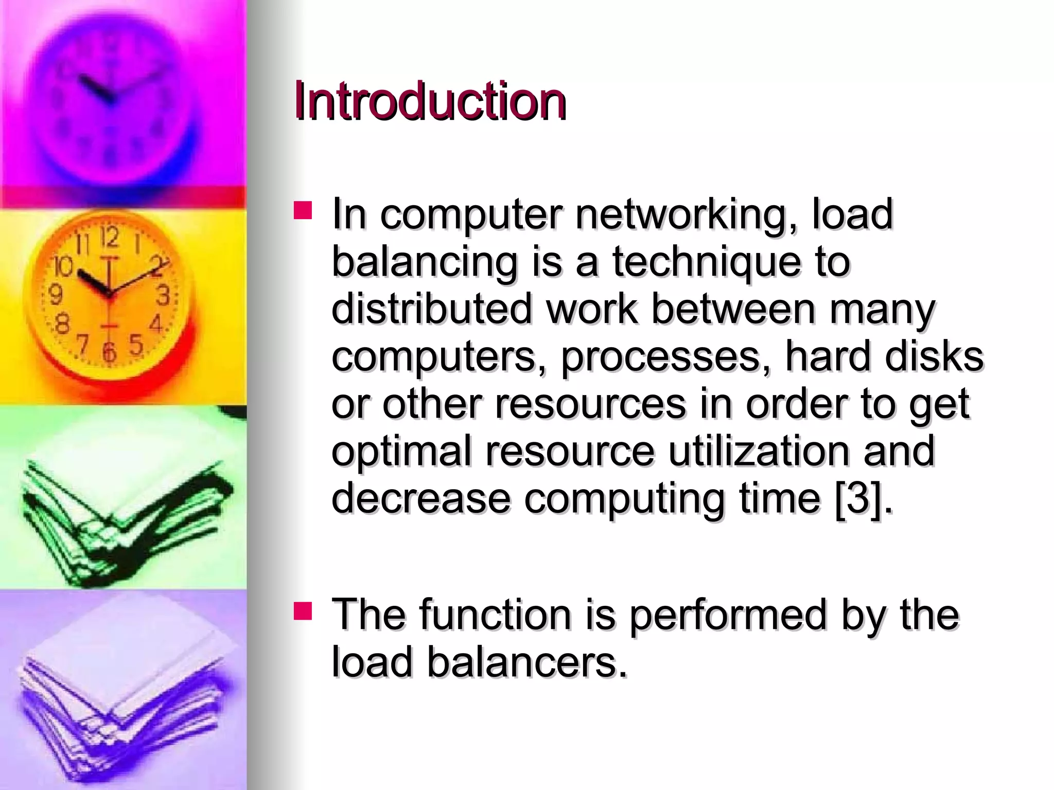 Load Sharing and Balancing | PPT