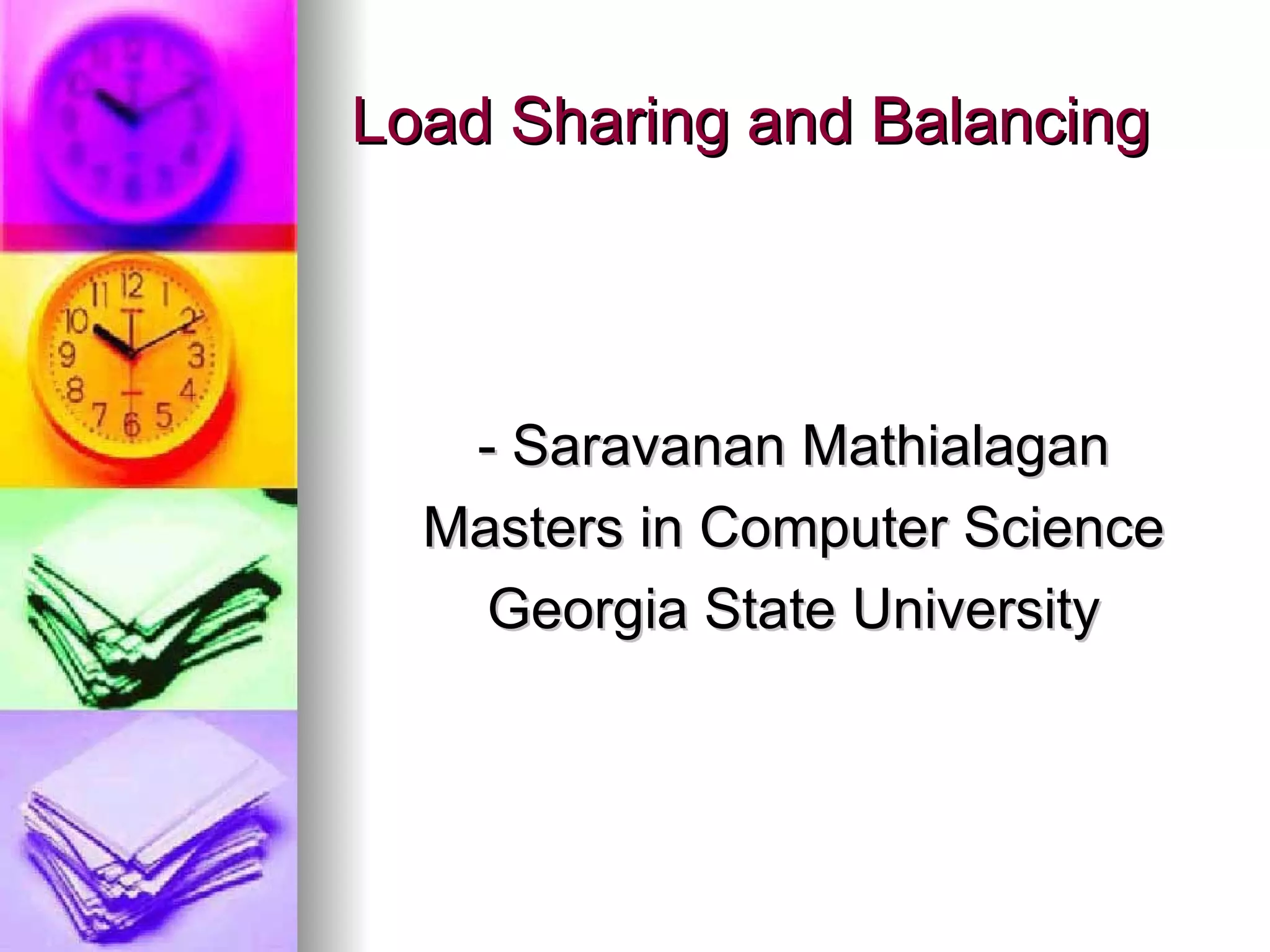 Load Sharing and Balancing | PPT