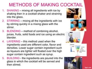 ALCOHOL BEVERAGES | PPTX