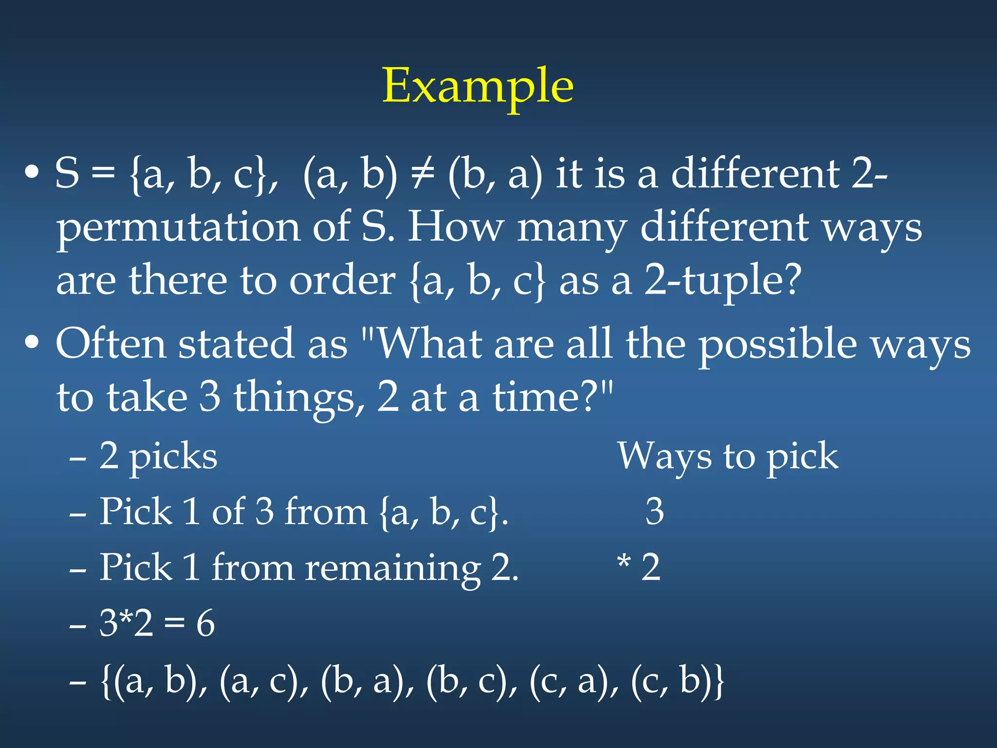 Discrete Math Ch5 counting + proofs | PPT
