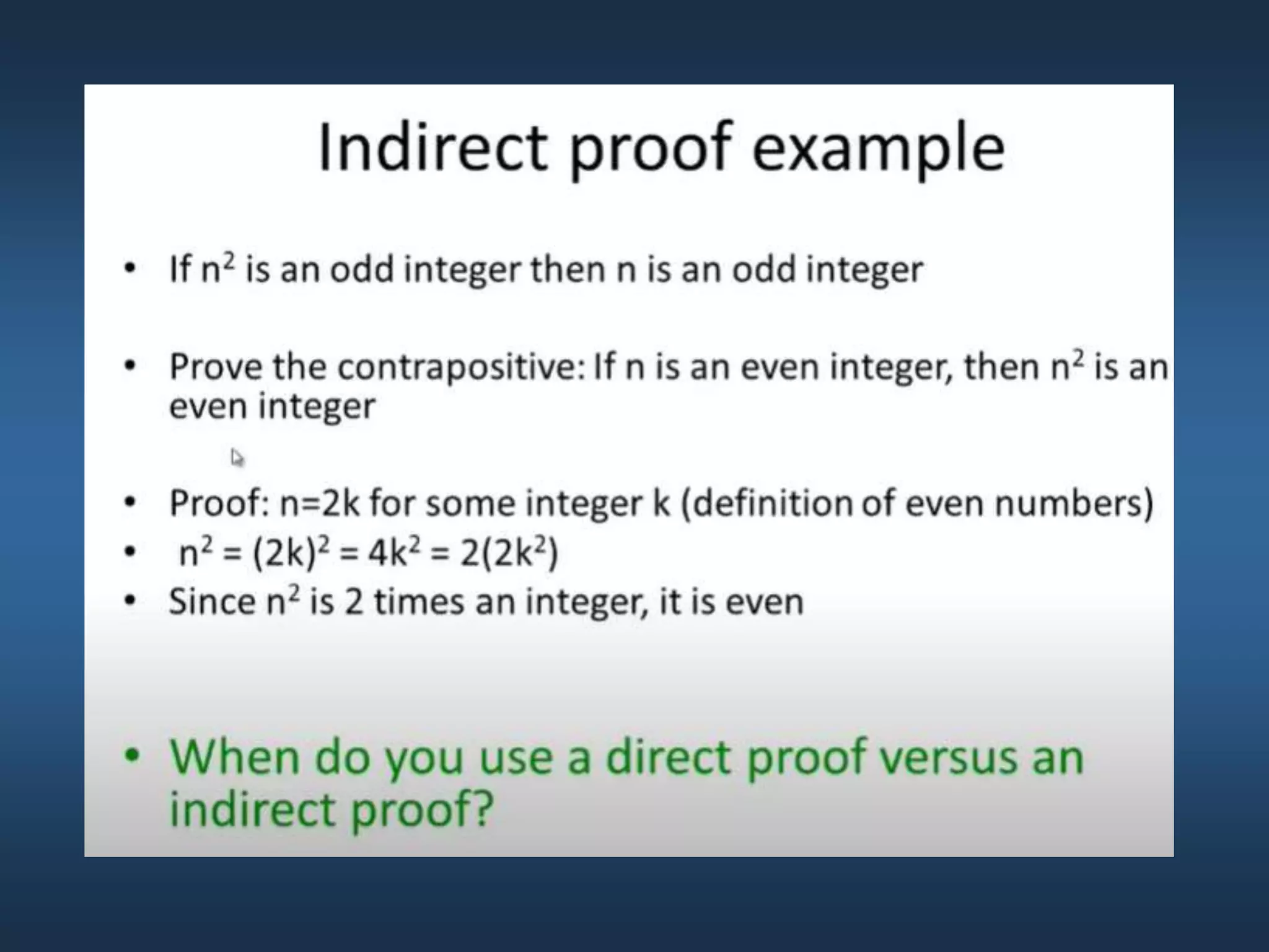 Discrete Math Ch5 counting + proofs | PPT
