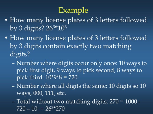 Discrete Math Ch5 counting + proofs | PPT