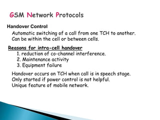 Ch5 gsm network protocols | PPT
