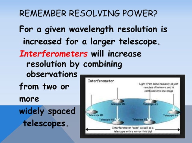Ch 5 -how do telescopes work | PPT