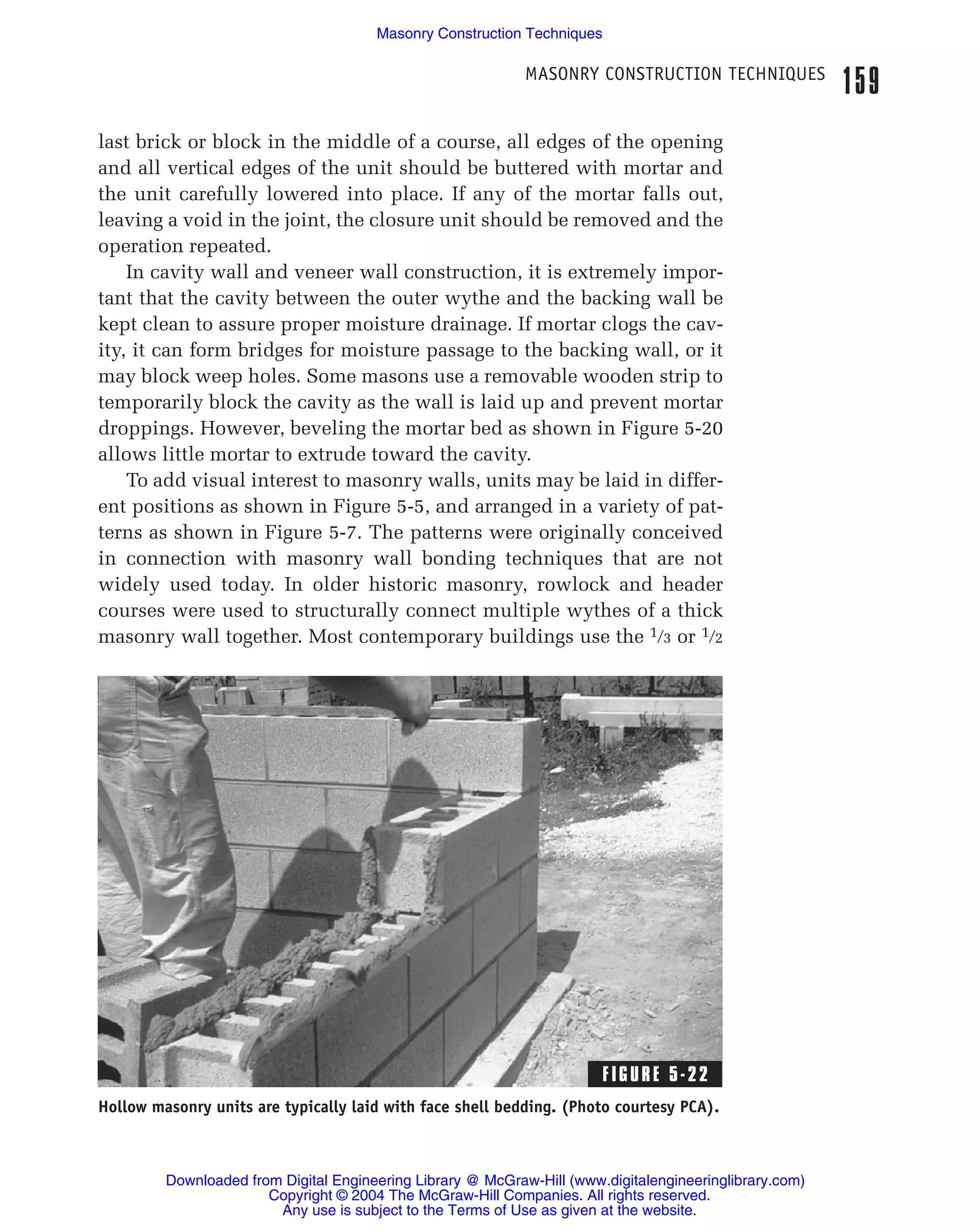 Ch5 masonry construction | PDF | Civil Engineering Industry | Industries