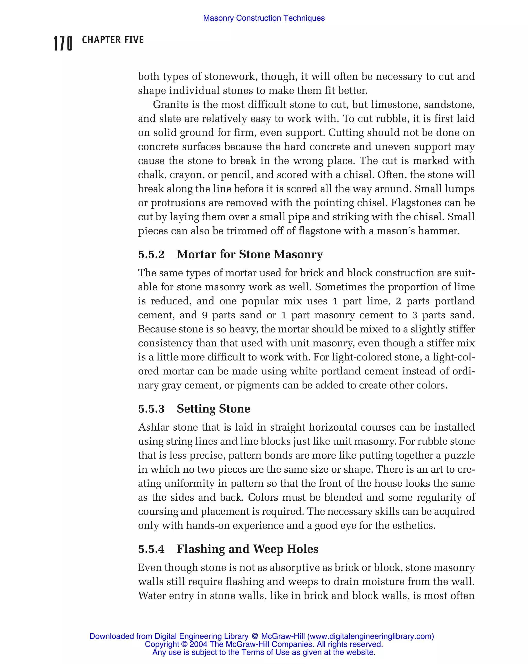 Ch5 masonry construction | PDF | Civil Engineering Industry | Industries