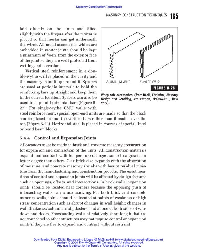 Ch5 masonry construction | PDF | Civil Engineering Industry | Industries