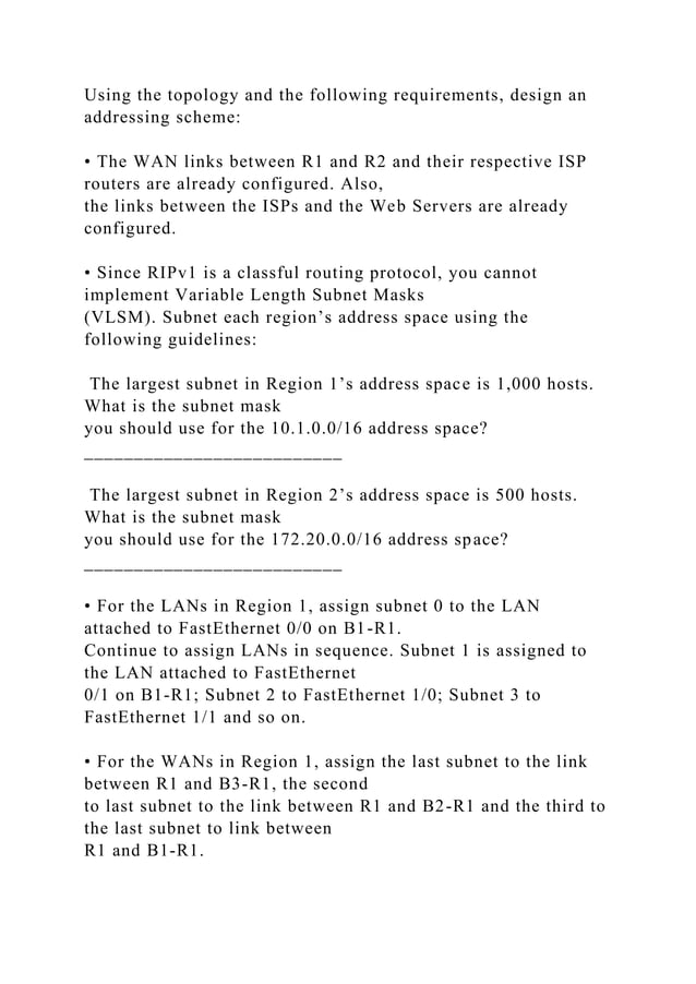 Ch5 - Packet Tracer Skills Integration Instructions To.docx