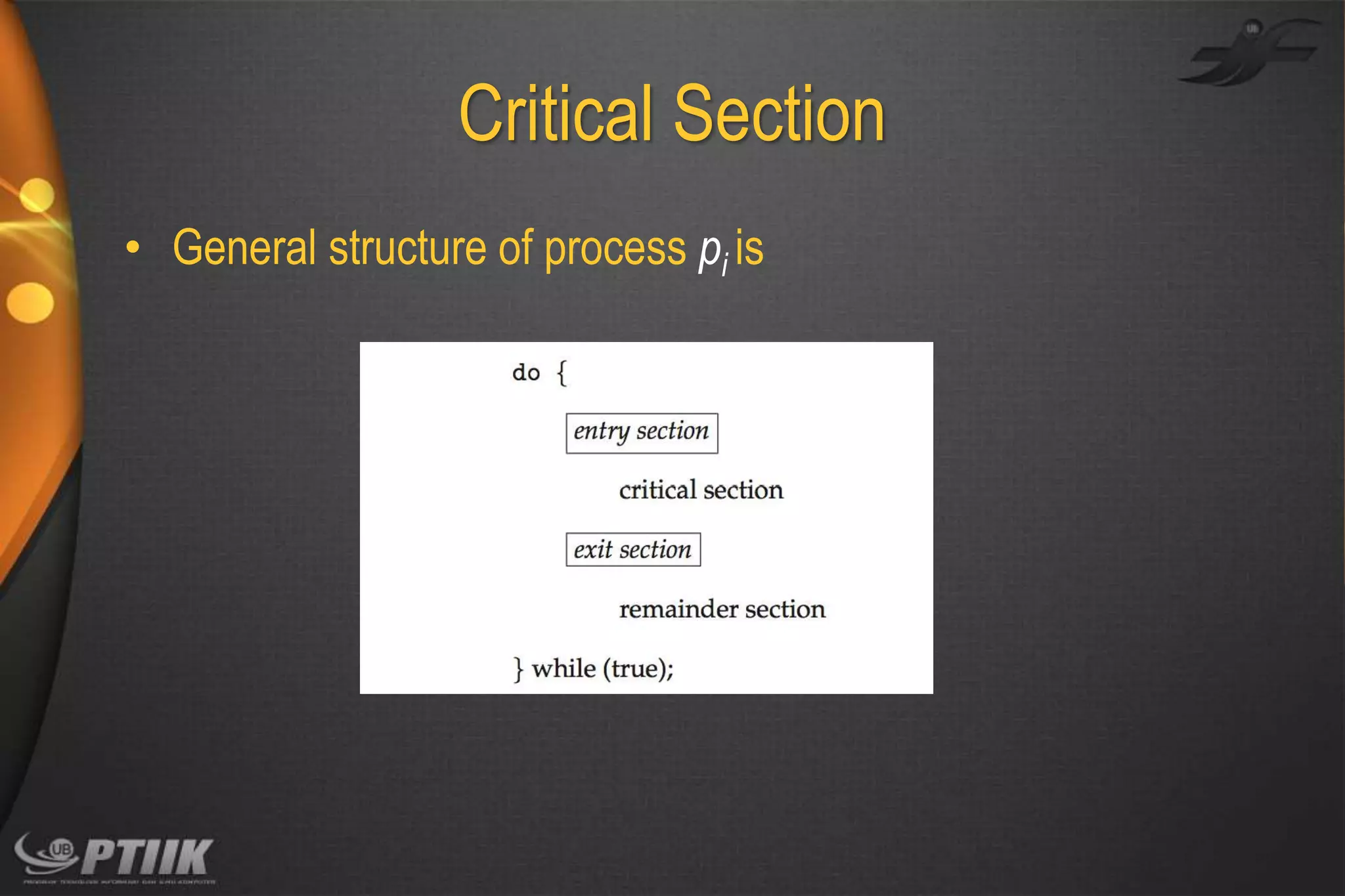 Ch5 Process Synchronization Pdf Operating Systems Computer Software And Applications