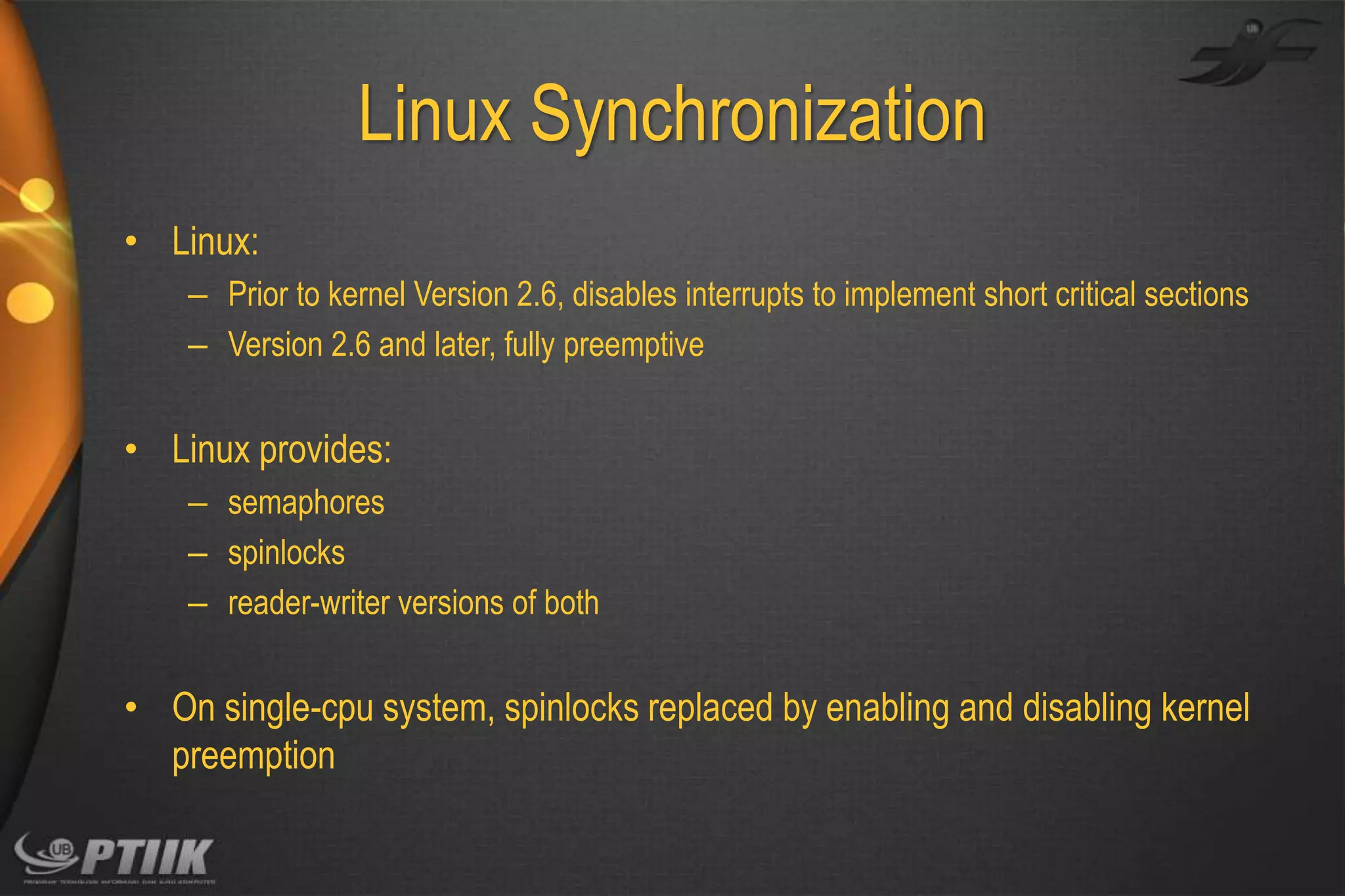 Ch5 Process Synchronization Ppt
