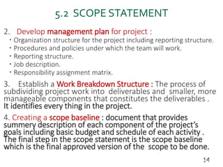 project Development Management (Scope Management ) | PPT
