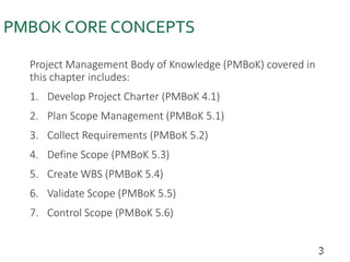 project Development Management (Scope Management ) | PPT