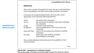 Software Documentation - writing to support - references | PPTX