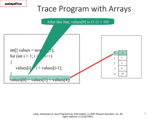 Capitulo 1 de java array unidimensionales | PPT