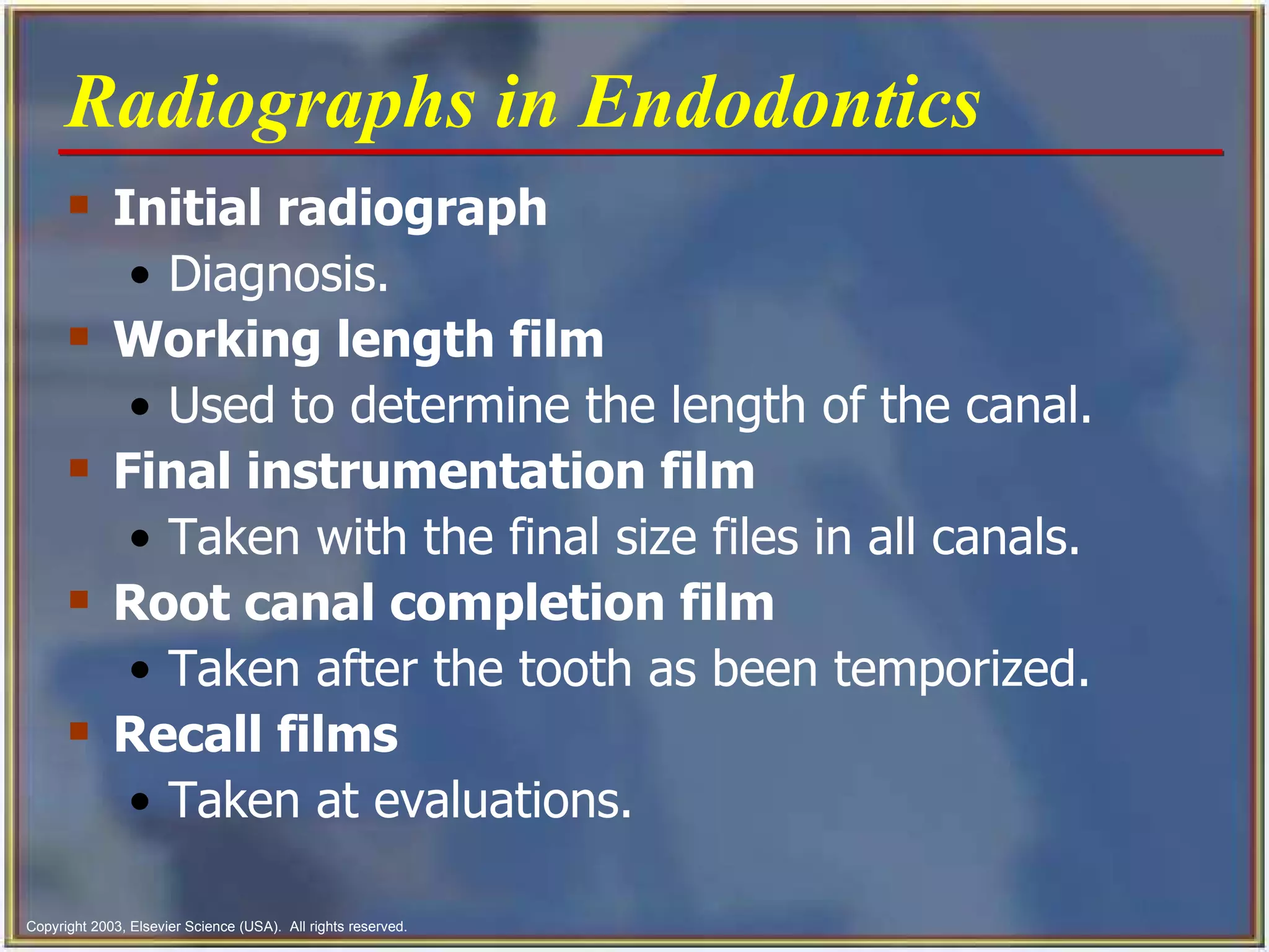 endodontics | PPT