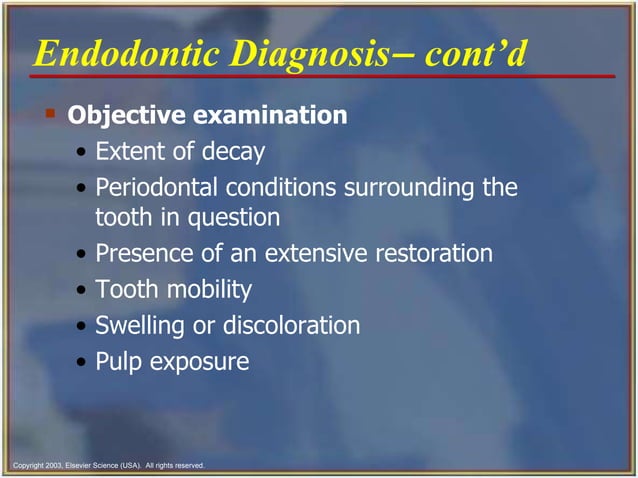 endodontics | PPT | Dental Health | Diseases and Conditions