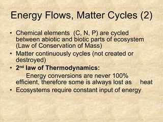 Ch 55 ecosystems | PPT