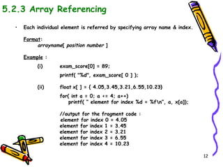 Ch5 array nota | PPT