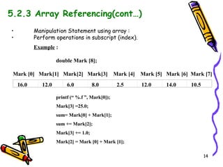Ch5 array nota | PPT